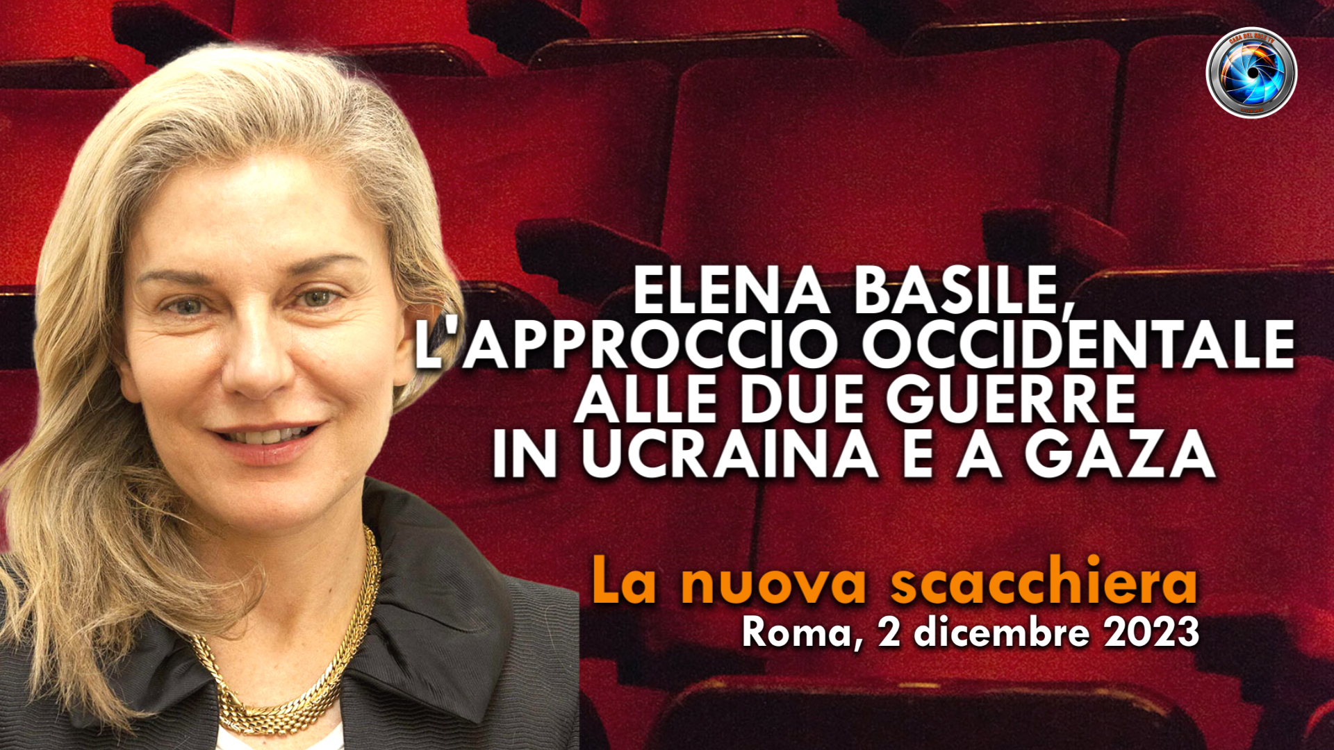 Elena Basile, L'approccio occidentale alle due guerre in Ucraina e a Gaza - Casa del Sole TV